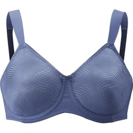 Triumph Damen Minimizer-BH mit B&uuml;gel und glatten Cups taubenblau Gr&ouml;&szlig;e 75D