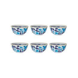 Butlers Schale ORNAMENTS 6er-Set in Gelb | Gr.: onesize