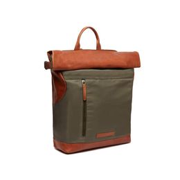 The Chesterfield Brand Fusion Bornholm Daypack 45 cm in steel green | Gr.: onesize