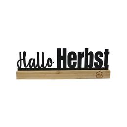 UNUS Aufsteller Hallo Herbst in Schwarz | Gr.: onesize