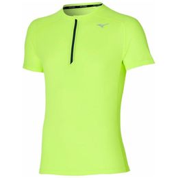 Mizuno Sportshirt in Gelb | Gr.: M