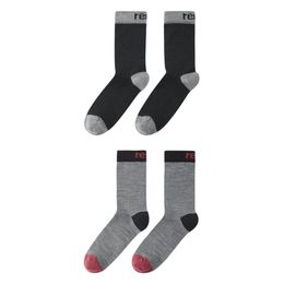 Reima 2er-Pack Socken " Parit " in Schwarz | Gr.: 19