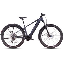 Cube Reaction Hybrid Pro 600 | Gr. XL | Aluminium E-MTB Hardtail Silber