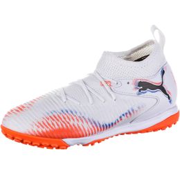 Puma Future 8 Match Tt - Mid Jr Fußballschuhe Kinder - weiß - Gr. 35 1/2