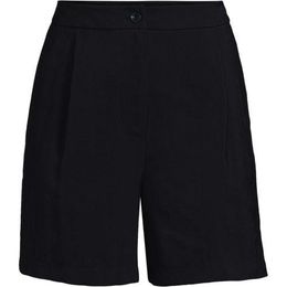 LANDS' END Softe Shorts aus Modal-Mix, Damen,  Schwarz, Polyester/Baumwolle Modal, by Lands' End
