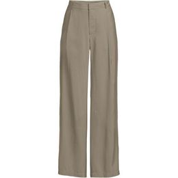LANDS' END Softe Hose aus Modal-Mix, Damen,  Wei&szlig;, Polyester/Polyester-Mischung, by Lands' End