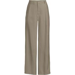 LANDS' END Softe Hose aus Modal-Mix, Damen,  Wei&szlig;, Polyester/Polyester-Mischung, by Lands' End