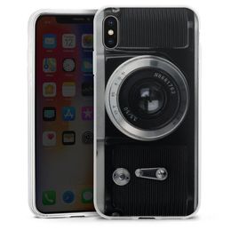 DeinDesign iPhone Xs Max Handy Silikon Hülle Case transparent Handyhülle Lens Camera Photography Silikon Case