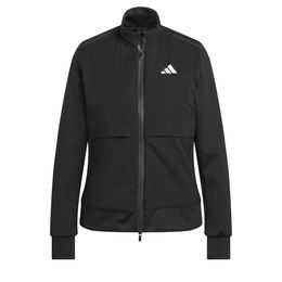 adidas Performance Sportjacke 'Ultimate365 Tour Frostguard' Damen Größe 5XL/6XL schwarz / weiß