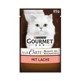 26x85g GOURMET A la Carte Lachs & Gemüse