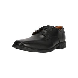 Clarks Herren Schnürschuh "Tilden", Gr. 41schwarz, Leder, Schuhe, im klassischem Design