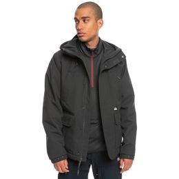 Winterjacke Quiksilver "Futur Arris", Herren, Gr. L, grau (phantom), 100% Polyester, Jacken