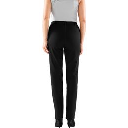 WITT Damen Jeans mit abgerundeten Taschen, schwarz, Gr&ouml;&szlig;e 25