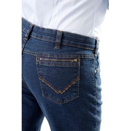 WITT Herren 5-Pocket-Jeans, blue-stone-washed, Gr&ouml;&szlig;e 29