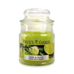 Duftkerze im Bonbonglas Lime & Basil PRICES
