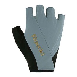 Roeckl Sports Fahrradhandschuhe "Isone" in Grau/ Schwarz - 44% | Gr&ouml;&szlig;e 6,5 | Damenhandschuhe
