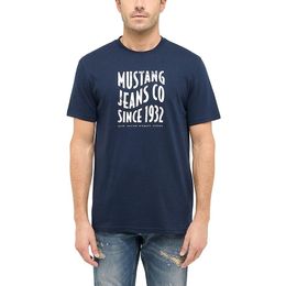 Mustang Shirt in Dunkelblau - 38% | Gr&ouml;&szlig;e L | Herren-plussize