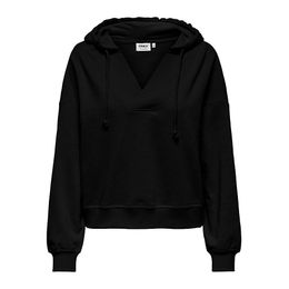 Only Hoodie in Schwarz - 45% | Größe S | Damen-sweatshirts-jacken