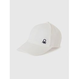 Benetton Cap in Wei&szlig; - 40% | Gr&ouml;&szlig;e 98 | Baby-caps-huete