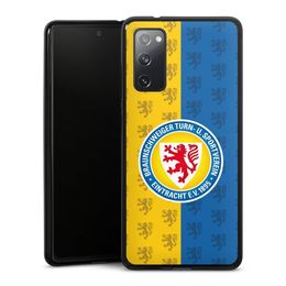 DeinDesign Galaxy S20 FE 5G Handy Silikon H&uuml;lle Case schwarz Handyh&uuml;lle Eintracht Braunschweig Logo Official Licensed Product