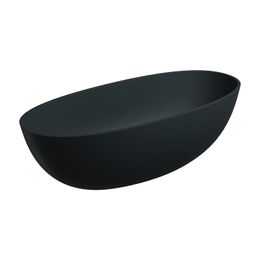Omnires SHELL freistehende Badewanne, oval, SHELL175WWBLV,
