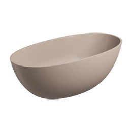 Omnires SHELL freistehende Badewanne, oval, SHELL148WWDB,