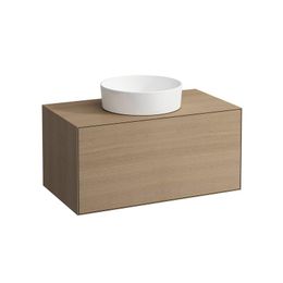 Laufen Boutique Waschtischunterschrank mit 1 Auszug, 1 Ausschnitt, H4090131502501#AusschnittH812331,
