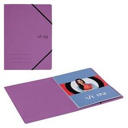 VON LEITZ Eckspanner DIN A4 violett