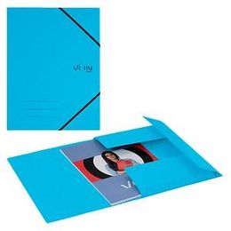 VON LEITZ Eckspanner DIN A4 hellblau