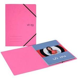 VON LEITZ Eckspanner DIN A4 fuchsia