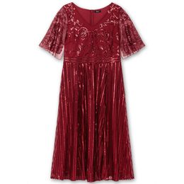 sheego Evening Dress female size 46 Dark red