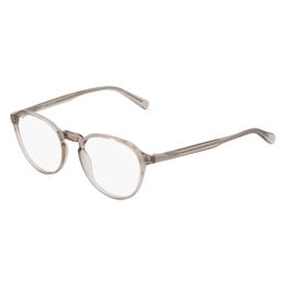 Fielmann BD 536 CL Brille Unisex | Fassung: Vollrand, Panto, Beige Transparent