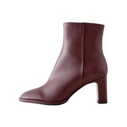 next Ankle Boots Damen Gr&ouml;&szlig;e 37 burgunder Winterschuhe