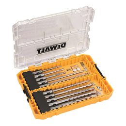 Dewalt DT70753-QZ EXTREME 2 SDS-plus Hammerbohrer-Set 10-tlg. für Bohren in Beton oder Mauerwerk)