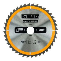 Dewalt Kreissägeblatt Handkreissäge 190/30 mm 40WZ DT1945-QZ)
