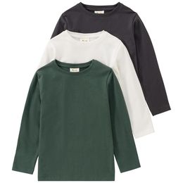 Topolino 3 Jungen Langarmshirts im Basic-Look