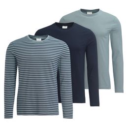 VanVaan 3 Herren Langarmshirts im Basic-Look