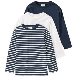 Topolino 3 Jungen Langarmshirts im Basic-Look
