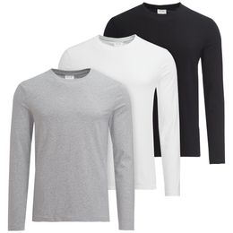VanVaan 3 Herren Langarmshirts im Basic-Look