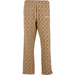 Colucci Hose Herren Gr&ouml;&szlig;e 31/32 beige / dunkelbraun / wei&szlig;