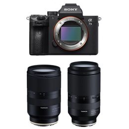 Sony Alpha ILCE-7 III + Tamron 28-75mm f2,8 + 70-180mm f2,8