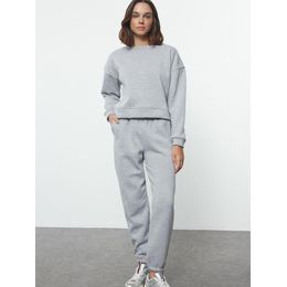 Trendyol Jogginganzug Damen Größe S graumeliert