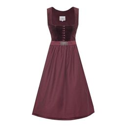 Marjo Dirndl 'Osterhofen' Damen Gr&ouml;&szlig;e 46 bordeaux
