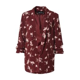 Pieces Blazer 'PCBoss' Damen Gr&ouml;&szlig;e 34 rosa / weinrot / wei&szlig;