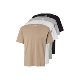 JJ Rebel T-Shirt Herren Gr&ouml;&szlig;e XXL beige / graumeliert / schwarz / wei&szlig;