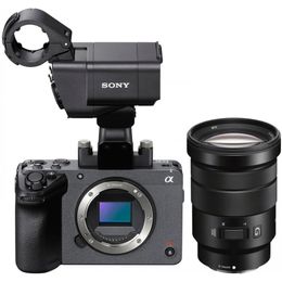 Sony ILME-FX30 + Griff + SEL 18-105mm f4 G PZ OSS