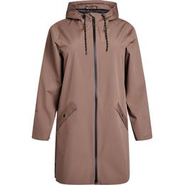 ZIZZI &Uuml;bergangsmantel Damen Gr&ouml;&szlig;e 9XL/10XL umbra