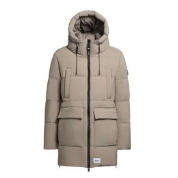 Khujo Jacke 'Welm' Herren Gr&ouml;&szlig;e S beige / schwarz / wei&szlig;