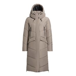 Khujo Mantel ' EVIEL ' Damen Gr&ouml;&szlig;e XL beige / greige Wintermantel