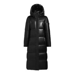 Khujo Mantel ' RUBINA SHINY ' Damen Größe M schwarz Wintermantel